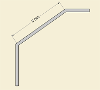 Diagonal, vertical and horizontal dimensions
