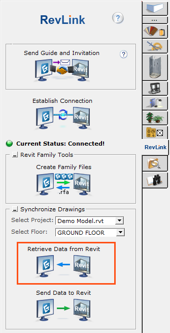 Synchronizing from CET Designer to Revit