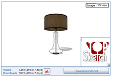 Import Google SketchUp objects