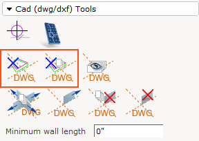 Hide layers and entities in a dwg drawing
